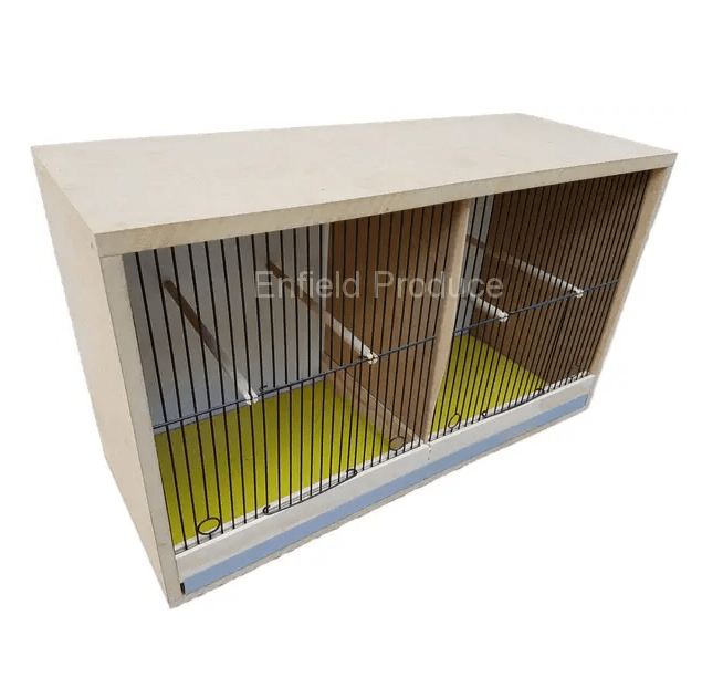 Breeding Cabinet for Canaries (Double Compartment) - Bird Cage Plus ...