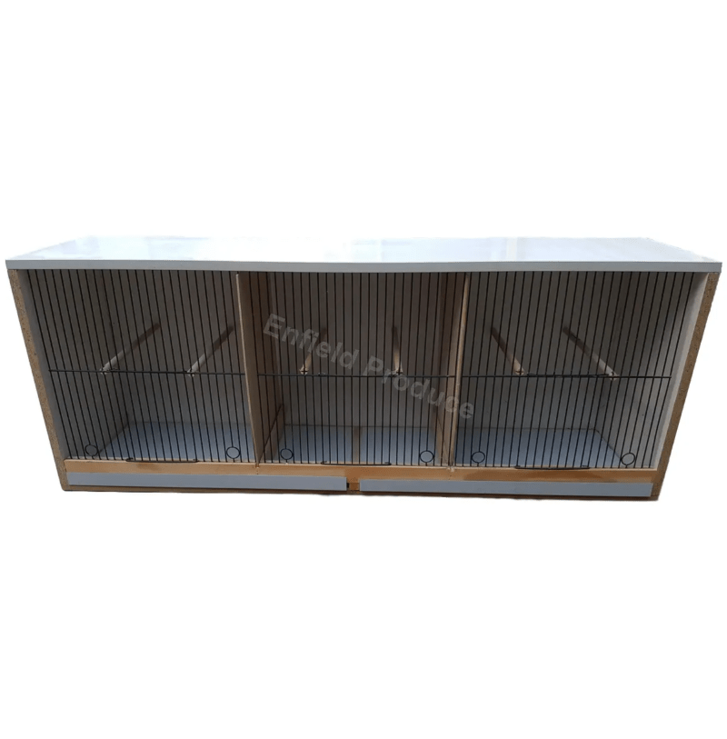 Breeding Cabinet for Canaries (Triple Compartment) - Bird Cage Plus ...